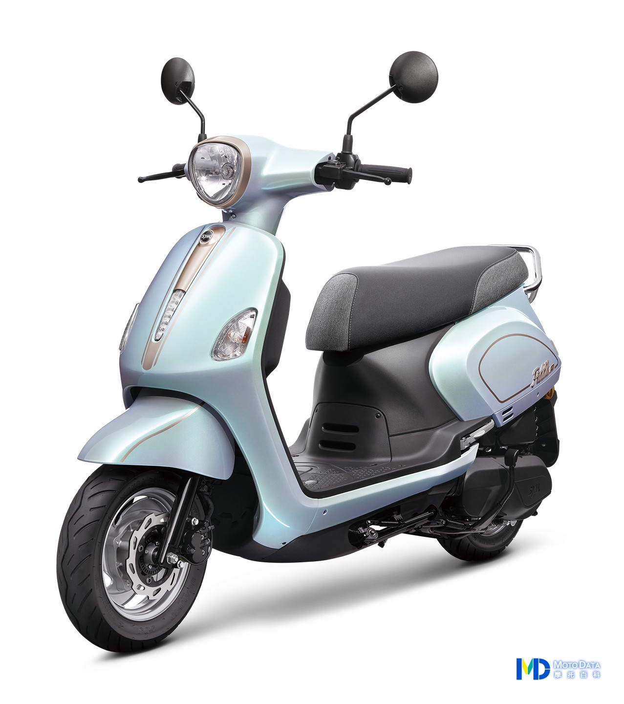 SYM Fiddle LT-幻光銀，銀 – MOTODATA 摩托百科